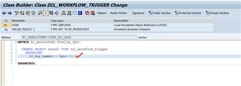 Triggering Work Flow With Class Event Sapcodes