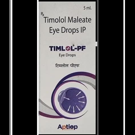 Timlol Pf Eye Drop View Usage Side Effects Price And Subtitute Egmedi