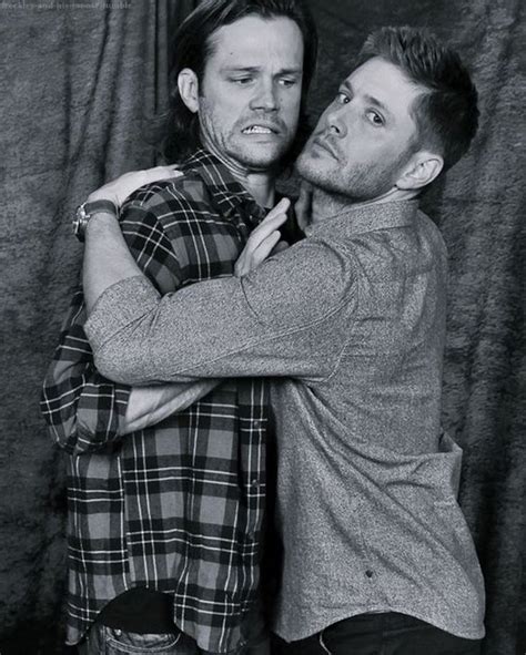 15 Times Jensen Ackles And Jared Padalecki Were Friendship Goals Supernatural Funny Jensen
