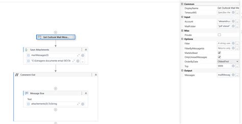 mail save attachment not saving the attachments activities uipath