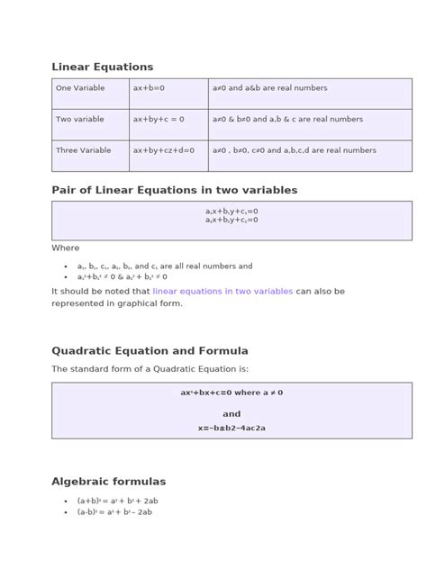 Linear Equations Pdf Trigonometric Functions Trigonometry
