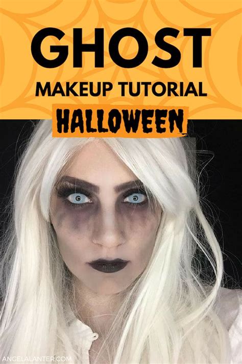 Video Glam Ghost Halloween Makeup Tutorial