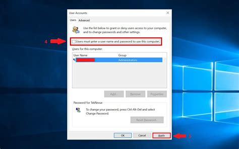 Netplwiz Windows 10 Netplwiz Removes Need To Enter A Password Upon
