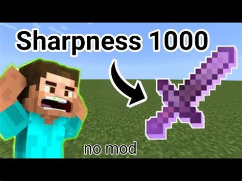 How To Get Sharpness Sword In Minecraft Command Block YouTube