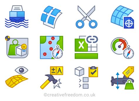 Icons For Marine Cad Software Creative Freedom Icon Designers