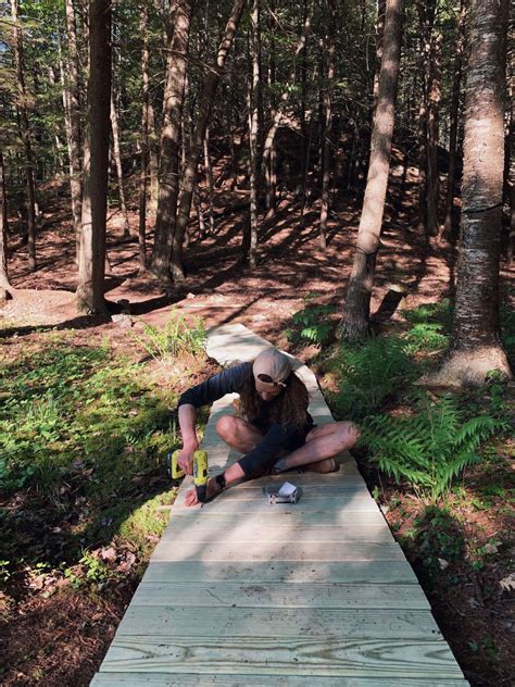 DIY Boardwalk How To Lay Down A Planked Path Yourself