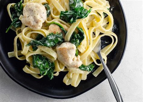 Alfredo With Spinach At Ginny Mccormick Blog