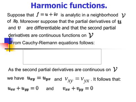 Harmonic Functions Definition Examples And Conjugates