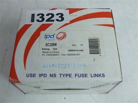 10 X Ipd Safeclip Sc32bw Fuselink 32a New Ebay Australia
