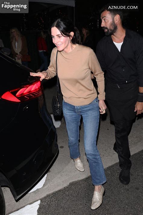 Courteney Cox Stuns In Sexy Outfits At Hollywood Party AZNude