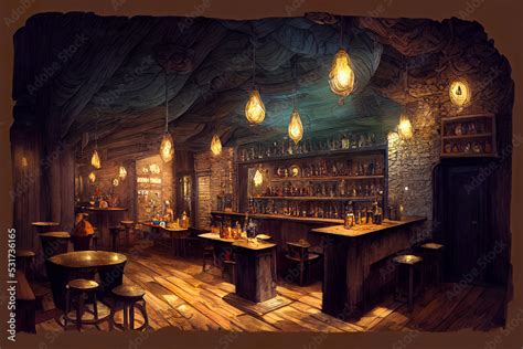 Dark And Moody Underground Dungeons And Dragons Concept Art Fantasy