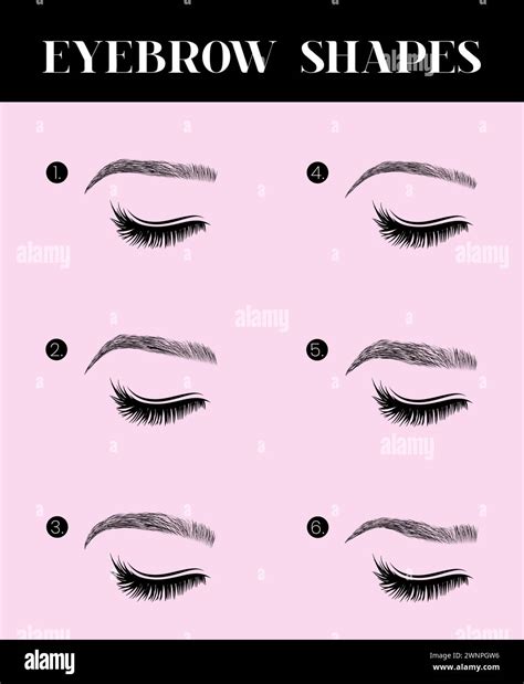 Eyebrow Procedure Stock Vector Images Alamy
