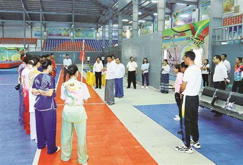၃၂ ကြိမ်မြောက် အရှေ့တောင်အာရှအားကစားပြိုင်ပွဲ ဝင်ရောက်ယှဉ်ပြိုင်မည့် ဝူရှူးအားကစားနည်း ပြိုင်ပ