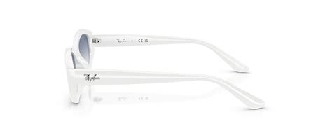 Ray Ban Rb4473d Sunglasses With Clear Gradient Light Blue Lenses And
