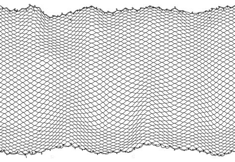 Fish Net Background Or Fishnet Pattern With Fishing Rope Texture Vector