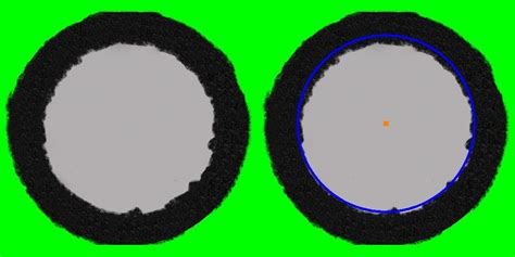 Python Detect Overlapping Noisy Circles In Image Stack Overflow