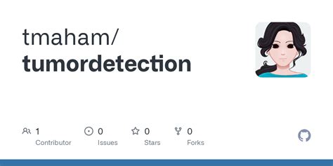 Github Tmahamtumordetection