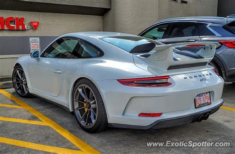 Porsche 911 Gt3 Spotted In Edmonton Canada On 07212019