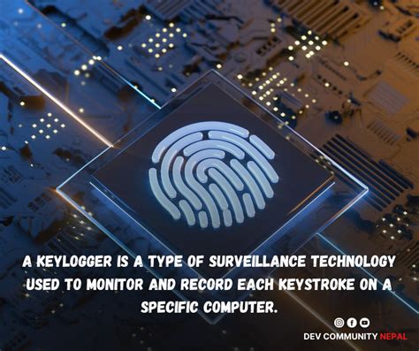 types of keyloggers keylogger tools dev community nepal