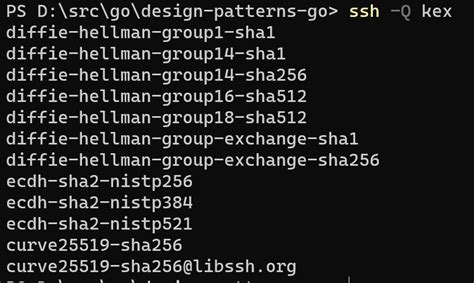 如何查询ssh客户端支持的加密算法：全面解析ssh黑水之神 Gitcode 开源社区