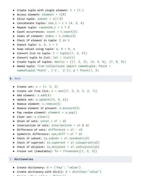 Python Programming Full Python Cheatsheet 📌save It And Share It 🚀