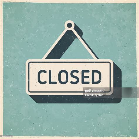 Vintage Closed Sign