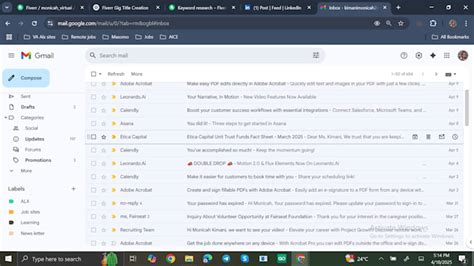 Clean Organize And Manage Your Messy Inbox By Monicah Virtual Fiverr