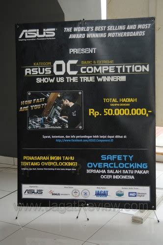 Seminar ASUS Safety Overclocking Singgah Di Jakarta Jagat Review