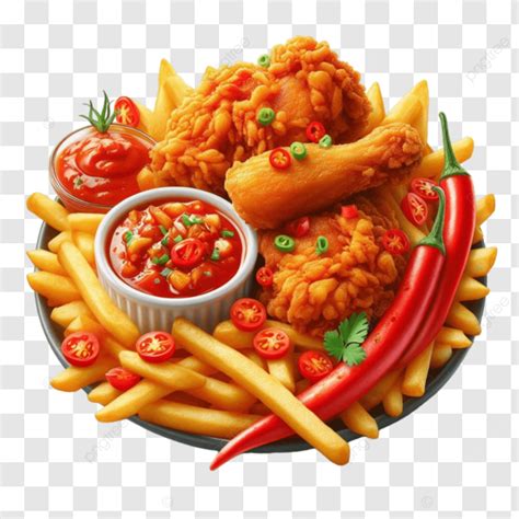 토마토 소스를 곁들인 치킨 프라이 칠리 감자 튀김 이미지 치킨 프라이 토마토 소스 음식 Png 일러스트 및 이미지 에 대한 무료 다운로드 Pngtree