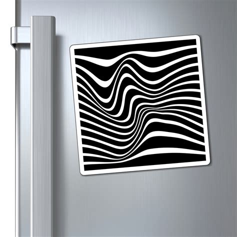 Retro Magnet Mid Century Decal Magnet Art Magnet Décor Magnet Tiles