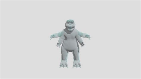Minilla Hello Download Free 3d Model By Cameraman Wannoischool01