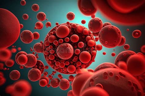 Red Bubbles Background Color Bubbles Bubble Background Generative Ai Stock Illustration