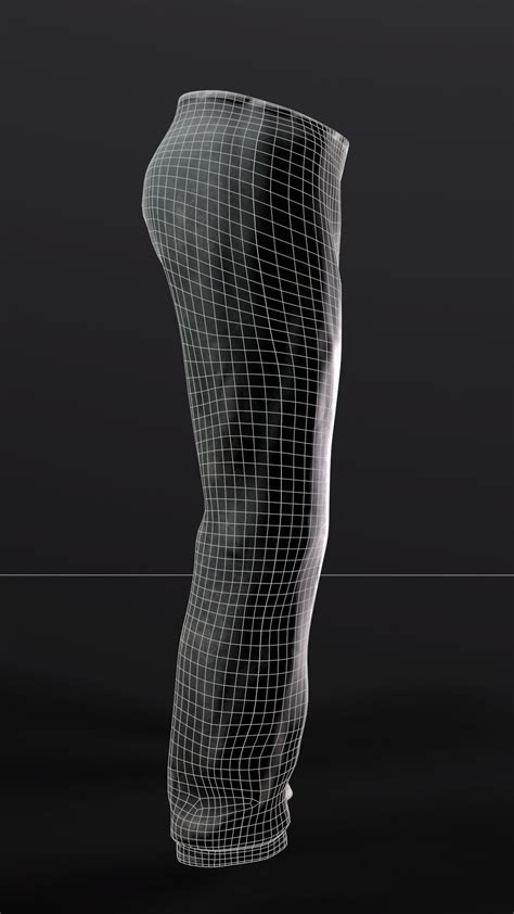 오래 된 더러운 바지 3d 모델 7 Blend Dae Fbx Obj Free3d