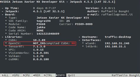 jetson nx xavier 编译opencv4 4 cuda版 nvidia jetson下安装opencv cuda版本 csdn博客