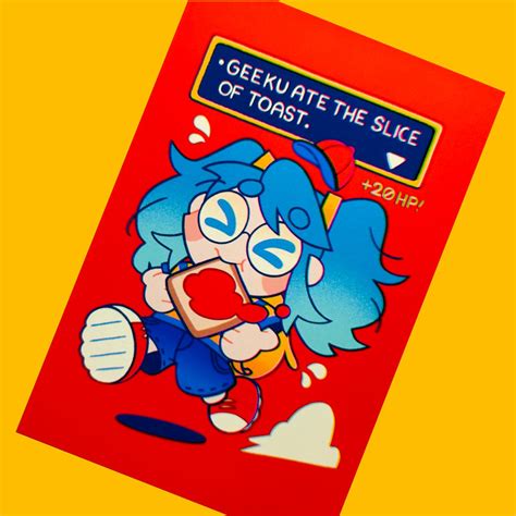 Geeku Mini Print Lucky Soupe By Audrey