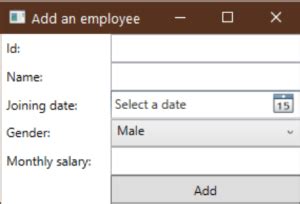 Display Data In Datagrid Net Wpf Grid Layout Tutorial