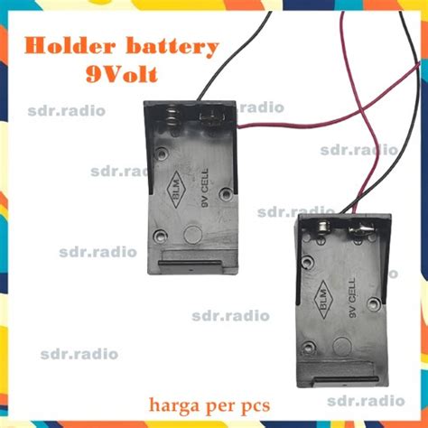 Jual Holder Battery Tempat Battery 9volt For Arduino Shopee Indonesia