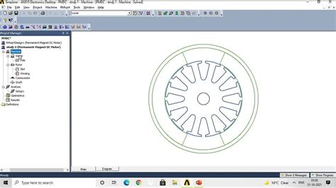 Permanent Magnet Dc Pmdc Motor Design And Simulation Using Ansys Maxwell Rmxprt Softwarere Up