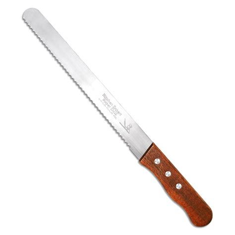 10 Inch Bread Knife Serrated Knife Sharp Wavy Edge Bread Cutter