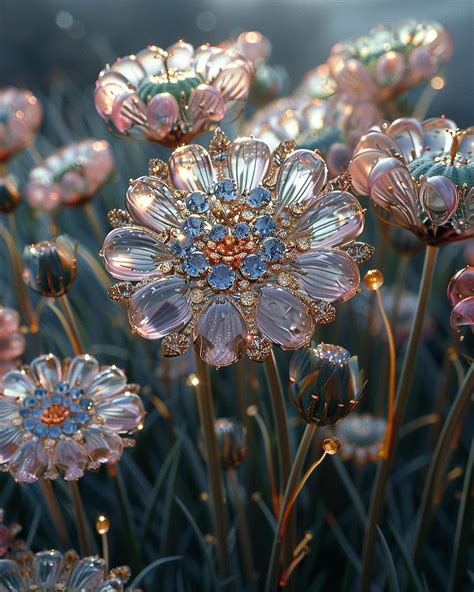 گل‌های جادویی هنر هوش مصنوعی در آراستن طبیعت عکس