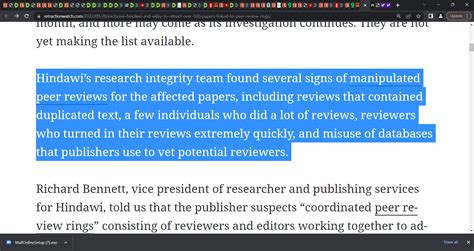Medical Journal Curruption Hindawi And Wiley To Retract Over 500 Pape
