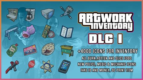 Inventory Image Pack Dlc 4500 New Hq Draw Items Icons Fivem