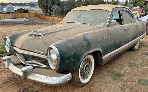 Unlikely Hot Rod 1955 Kaiser Manhattan Barn Find Barn Finds