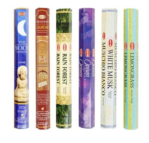 라라루엠 인센스스틱 Hem 나그참파 아로마 인센스 스틱 향 20개입