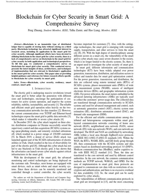 Blockchain 2018 Pdf Smart Grid Public Key Cryptography