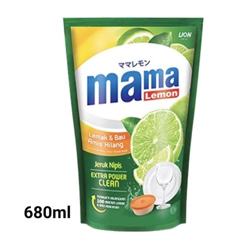 Jual Sunlight Mama Lemon Jeruk Nipis Refill 680ml Shopee Indonesia