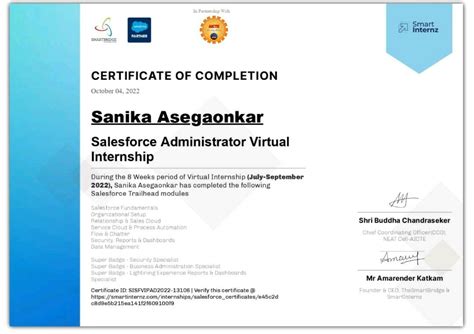 Sanika Asegaonkar On Linkedin Salesforce Salesforcecertified Salesforceadmin