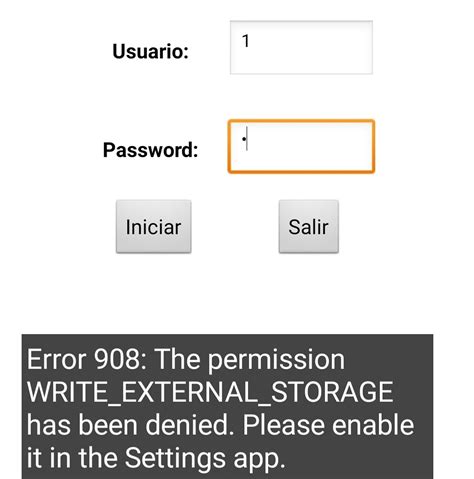 Error 908 Permission Denied Bugs And Other Issues Mit App Inventor Community