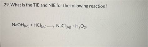 Solved 28 Classify The Following Reactions Combination