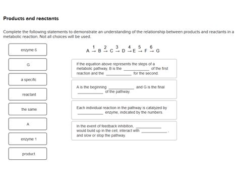 solved products and reactants complete the following